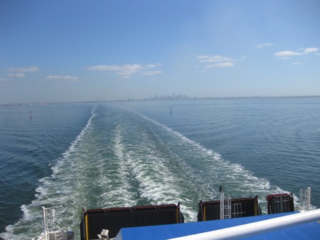 Crossing Bass Strait from Melbourne to Devonport on the Spirit of ...